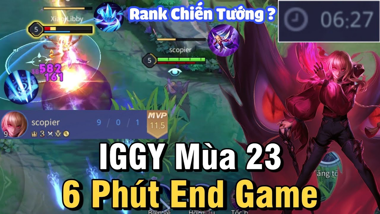 Iggy Mùa 23 Liên Quân Mobile | Cách Chơi, Lên Đồ, Phù Hiệu Bảng Ngọc ...