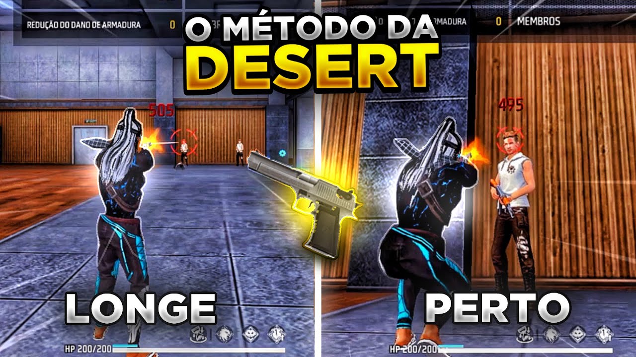 1 TIRO 1 CAPA! COMO DAR CAPA DE DESERT NO FREE FIRE em 2024! 🔥 (Desert ...