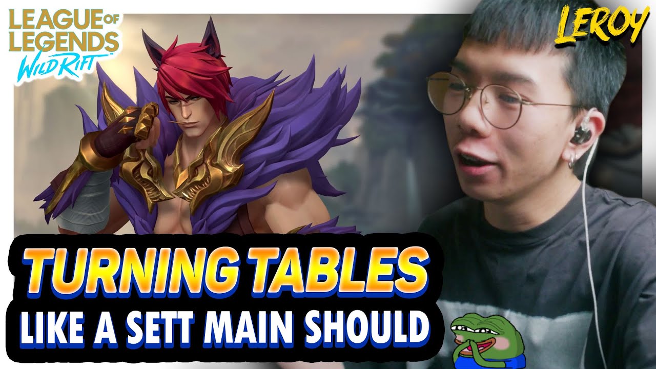 OKAY MAYBE LEROY IS BAD AT ONE CHAMPION | Sett Baron 3.4 Wild Rift ...