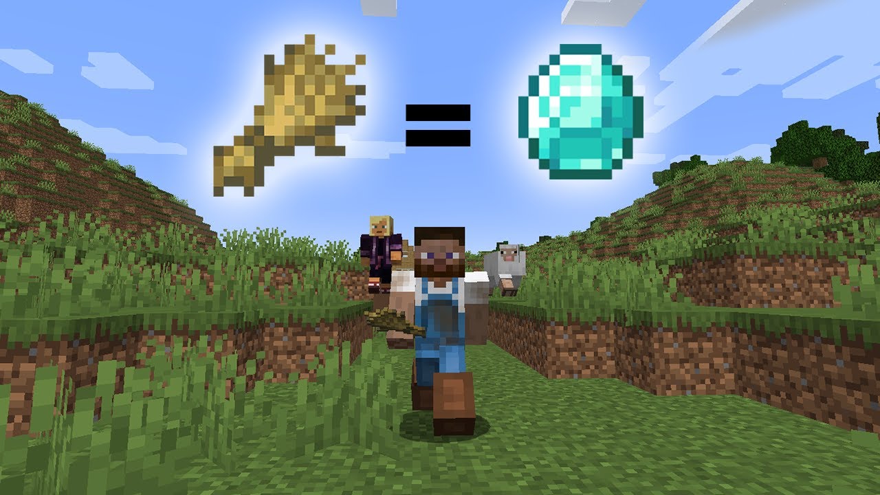 I am a farmer; the best part of Minecraft. - YouTube