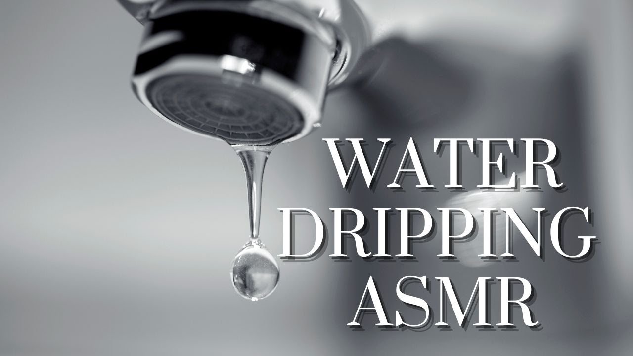 Faucet Running, Dripping Water ASMR - YouTube