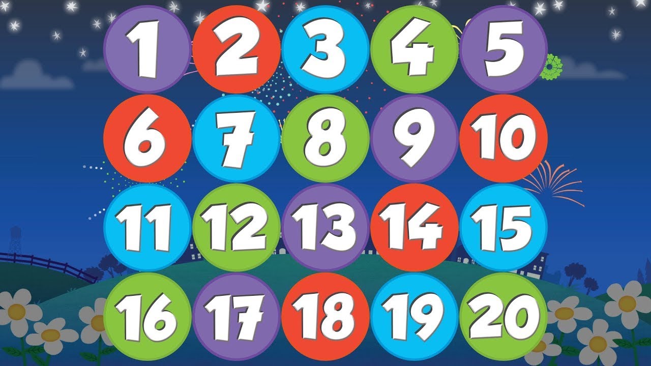 Numbers Song - Learn to Count from 1 to 20 | Nursery Rhymes and Kids ...