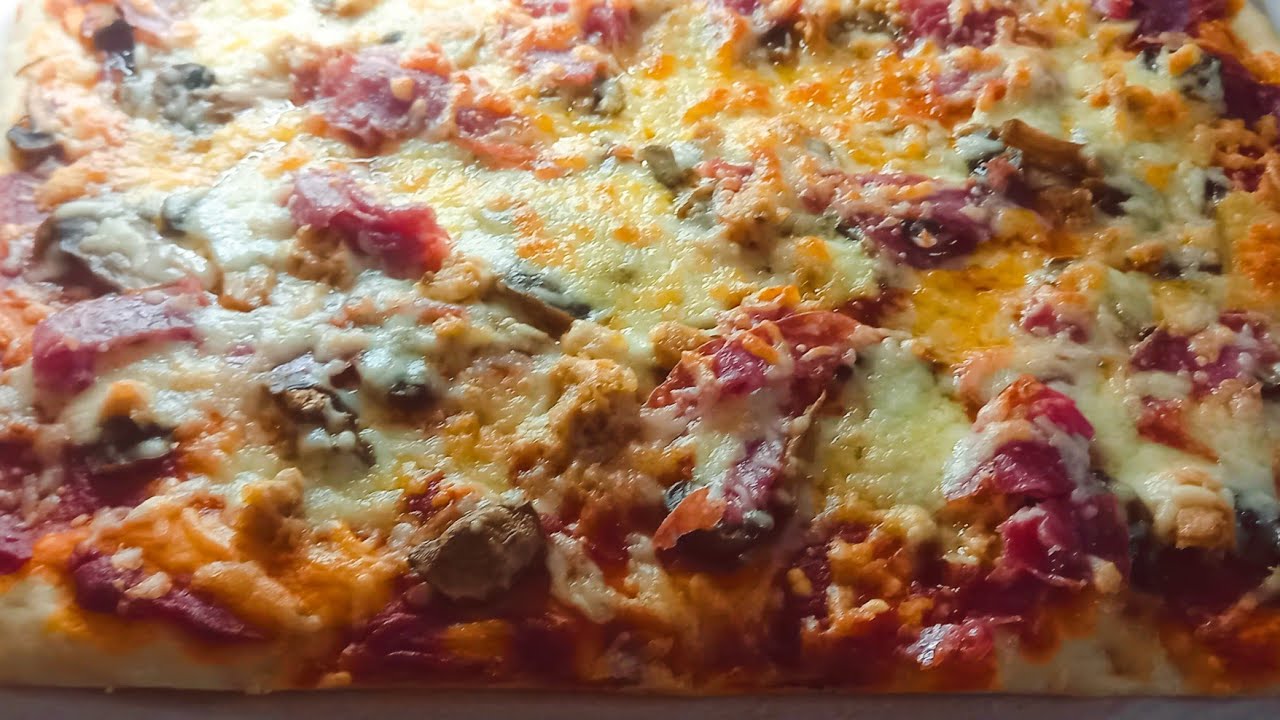 How To Make Pizza|| my favourite homemade pizza 🍕 - YouTube