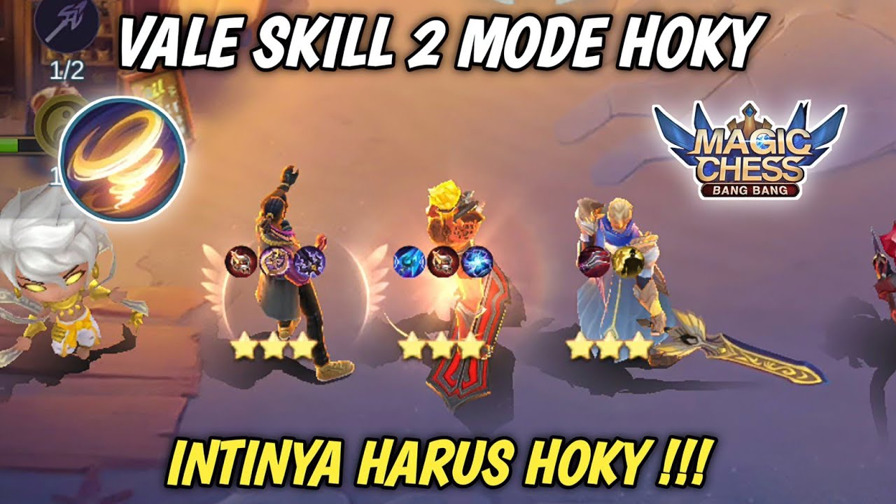 TUTORIAL VALE SKILL 2 BIAR GAK KECRET !!! TAPI HOKY YG UTAMA Magic ...