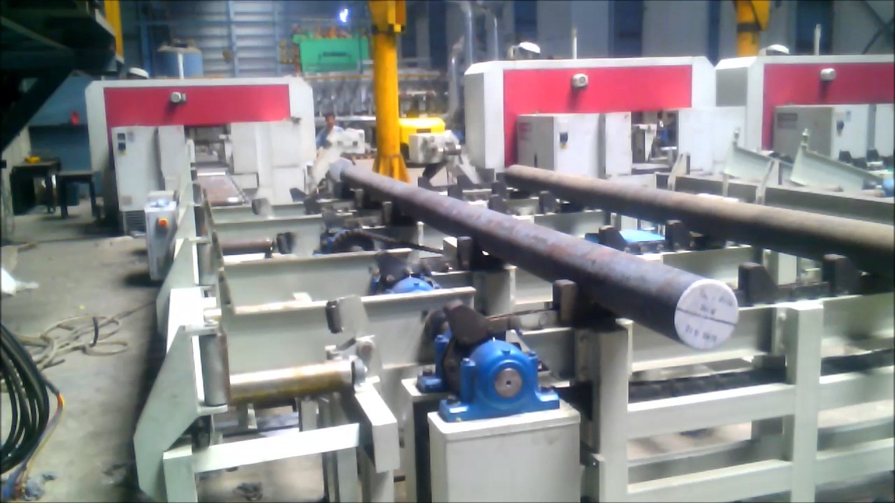 Bar & Billet Handling System - YouTube
