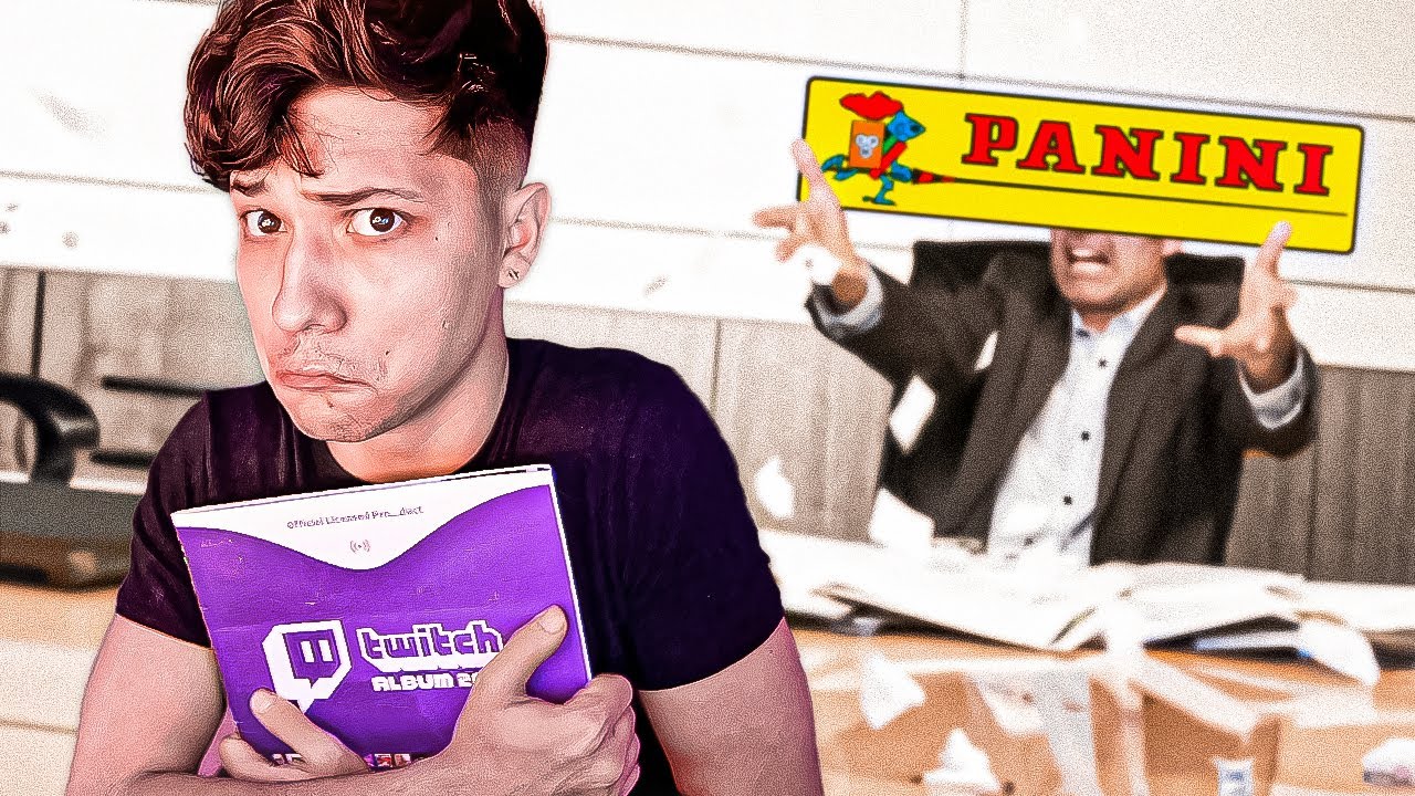 HICE el ALBUM de STREAMERS, pero PANINI... - YouTube