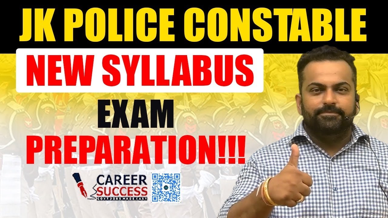 Jkp Constable New Syllabus Classes from Today ⁠ @CareerSuccessJammu ...