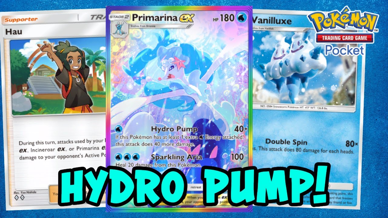 Primarina EX in Action – Unleashing Raw Power with New Vanilluxe ...
