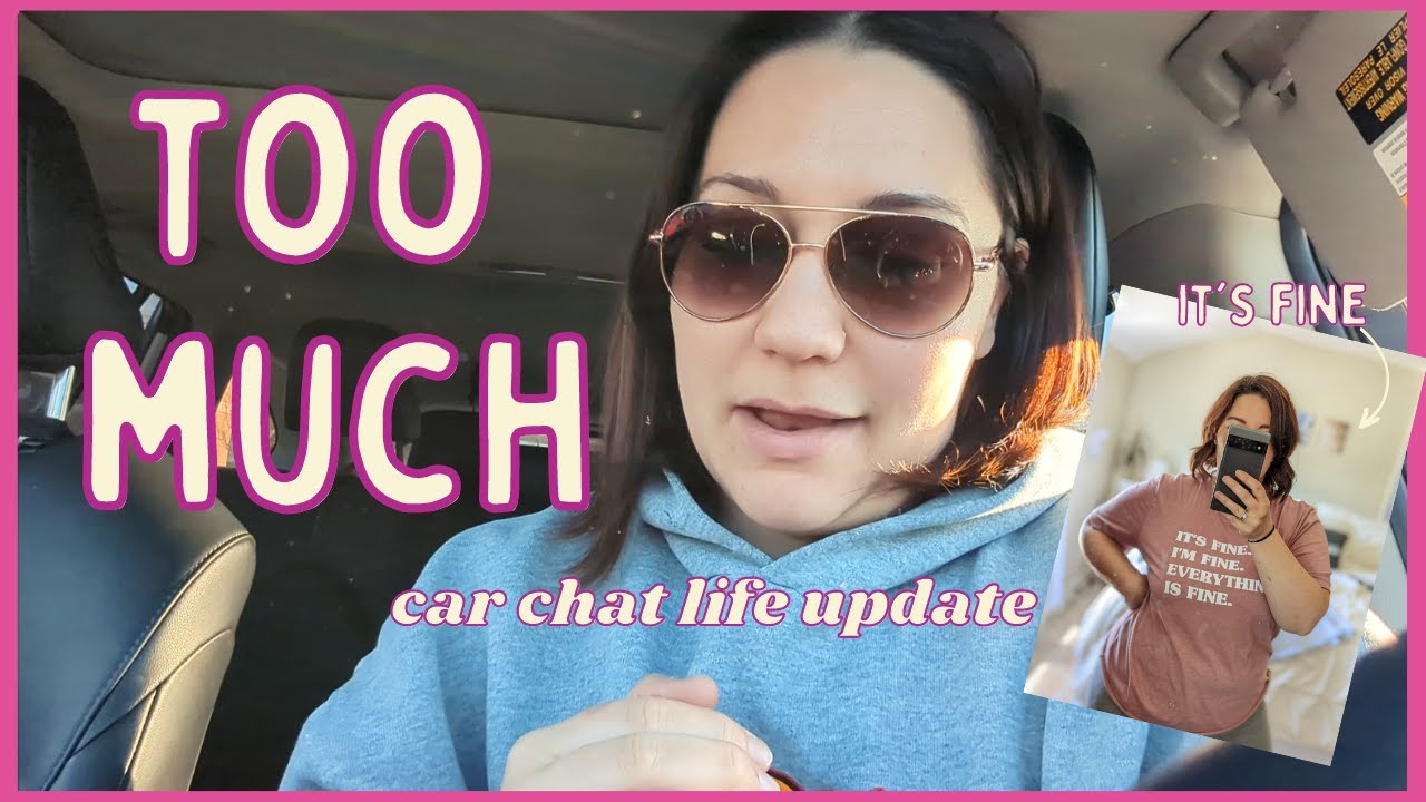 car chat life update // planner haul // it's fine - YouTube