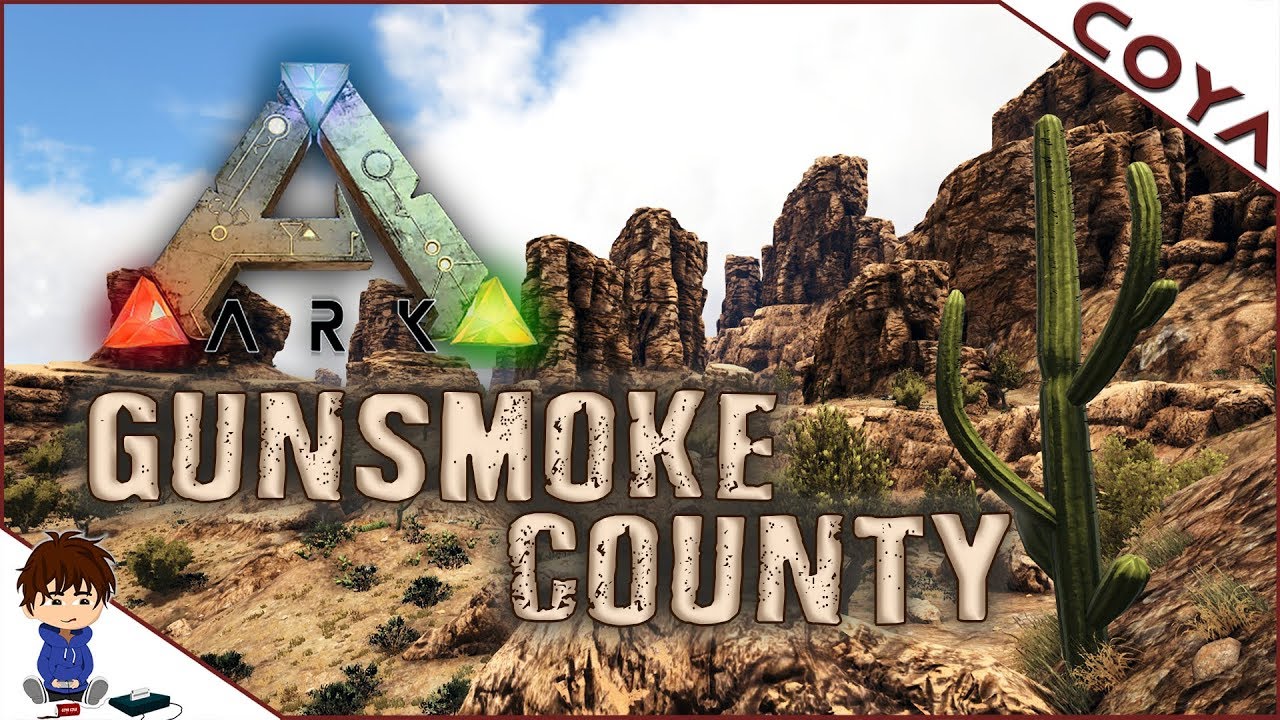 ARK MAPS 🗺️ GUNSMOKE COUNTY - ARK Wild West! • ARK Deutsch • German ...