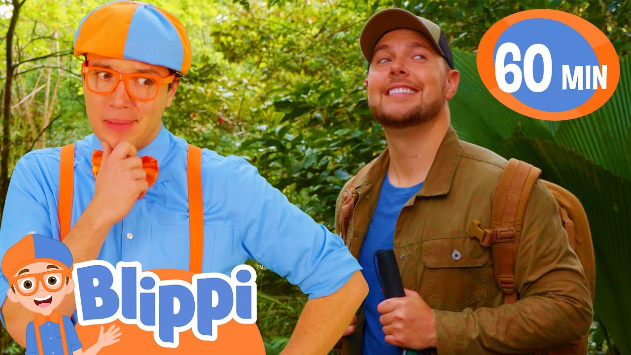 Blippi Lost in the RainForest | Fun with Blippi! | Blippi Educational ...