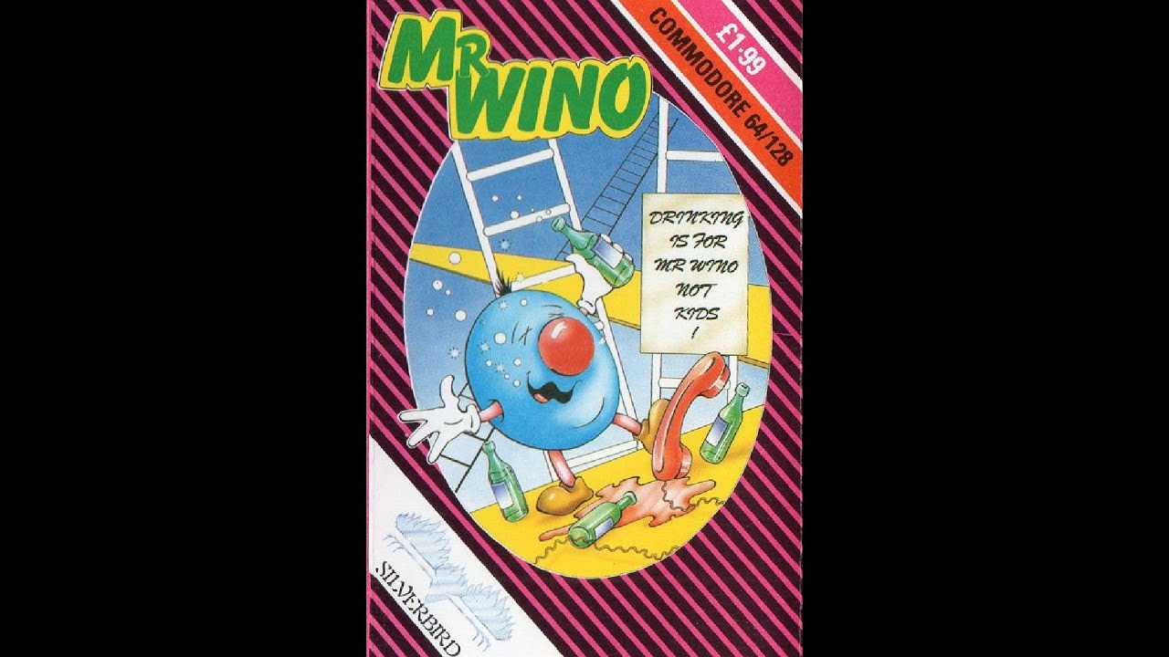 Quel beone di Mr. Wino (Probe Software - 1988) Commodore 64 - YouTube
