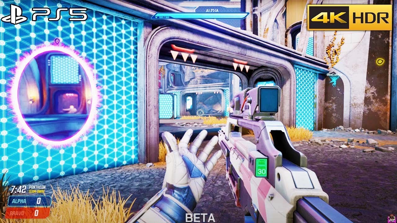 Splitgate Gameplay (PS5 4K) No Commentary - YouTube