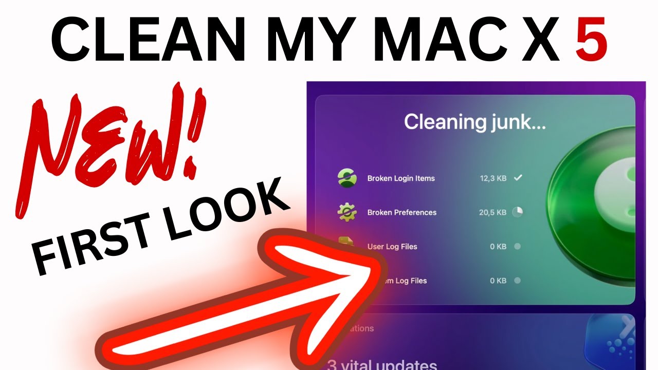 NEW Clean My Mac X 5 FIRST LOOK - - YouTube