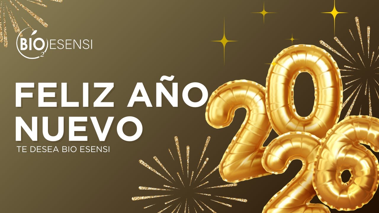 FELIZ AÑO NUEVO TE DESEA BIO ESENSI - YouTube