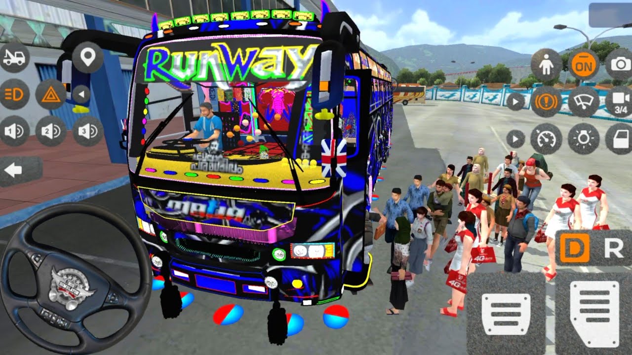 💥 Bus Simulator Indonesia New Map Mod Best Android Gameplay Video - YouTube