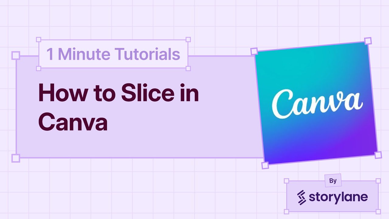 Slice Images into Parts using Canva | 1Minute Tutorials - YouTube