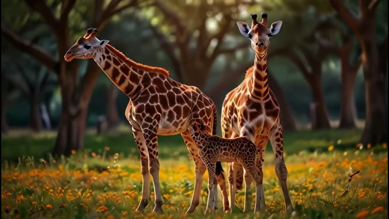 The Giraffe Song | Animal Songs for Kids | Fun Giraffe Facts | Silly ...