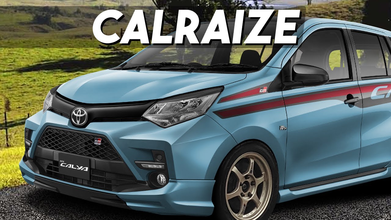 MODIFIKASI TOYOTA CALYA BODYKIT RAIZE GR | Modifikasi Digital ...