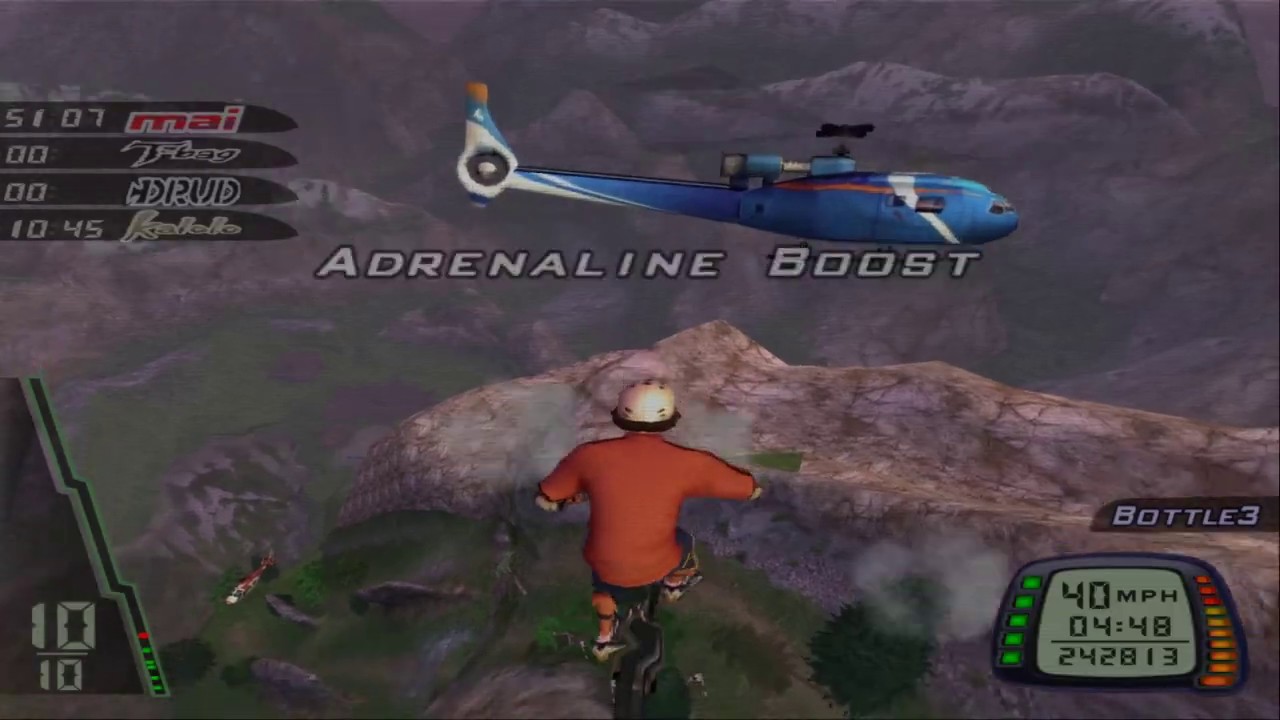 Nostalgia || Main game ps2 downhill domination di pc - YouTube