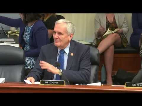 Rep. Doggett Speaks on Immigration in Budget Hearing - YouTube