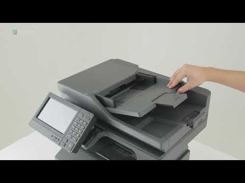 Atasco de papel en el ADF-Lexmark MX522 - YouTube
