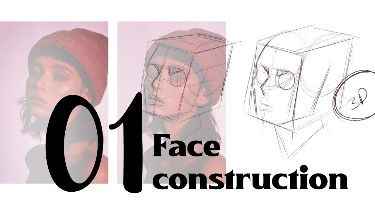 Improving Art: 01 face construction - YouTube