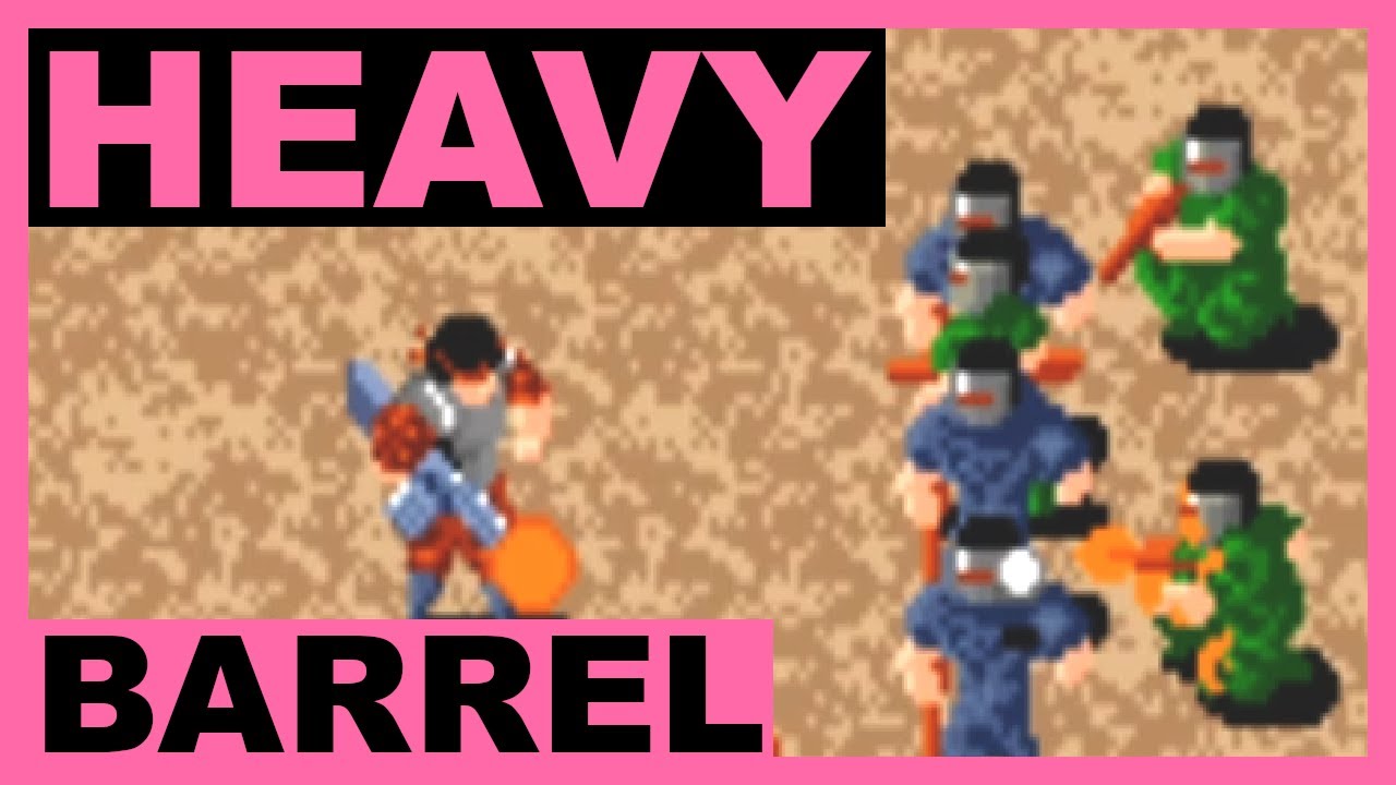Heavy Barrel (1987) [ARCADE] - Contra Top Down Shooter 80s MONDAYS ...