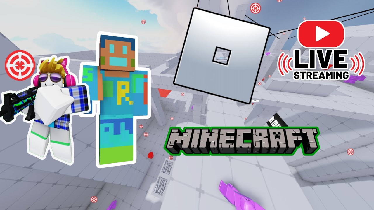 來玩roblox minecraft - YouTube