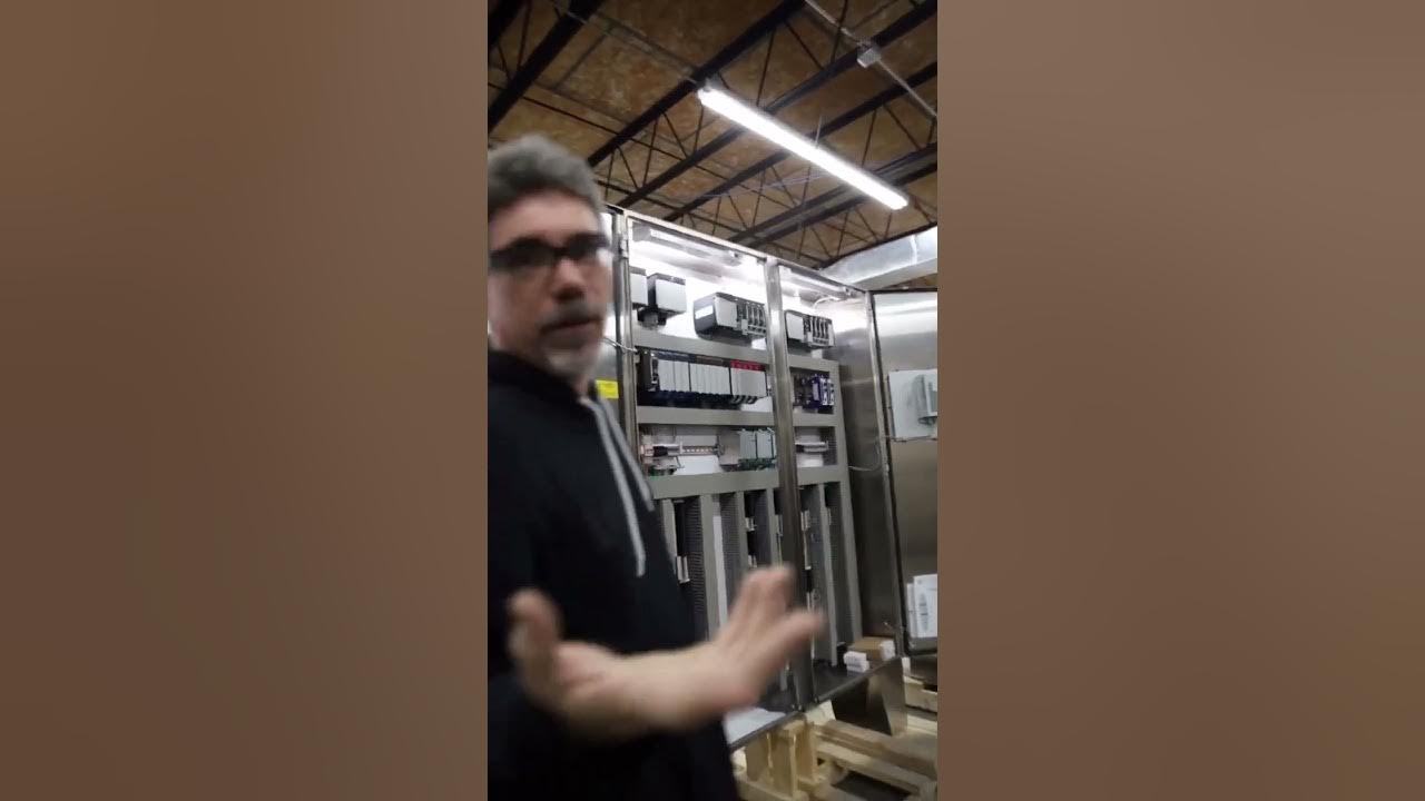 Factory Acceptance Testing the PLC communication between the main panel ...