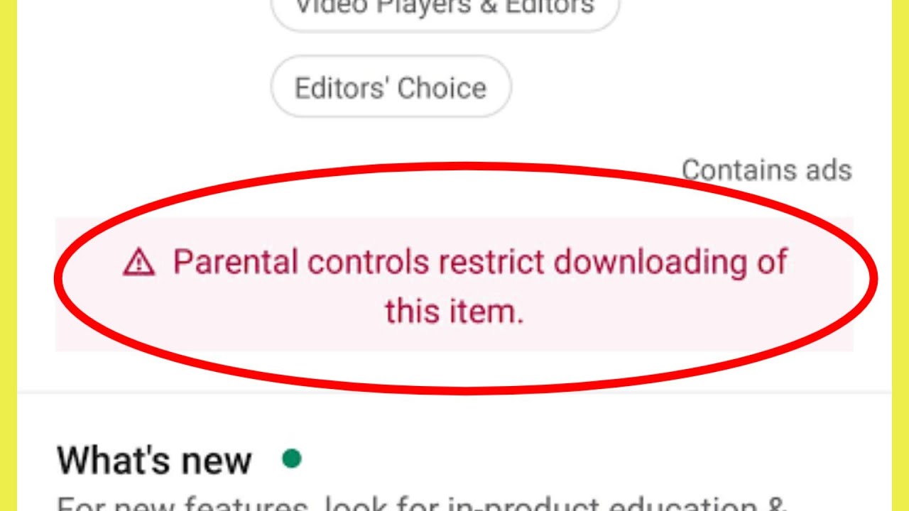 How To Play Store Fix Parental Controls Restrict Downloading Of This how-to-play-store-fix-parental-controls-restrict-downloading-of-this