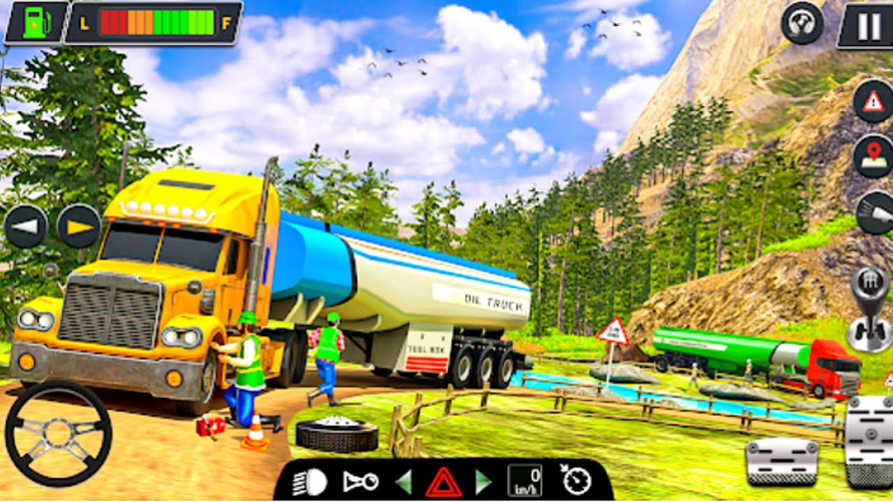 Truck heavy load simulator gameplay video 😲 #truckvideo - YouTube