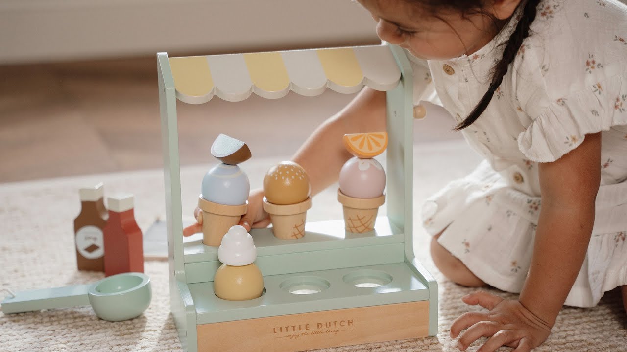 Little Dutch - Toy Ice Cream Shop - YouTube