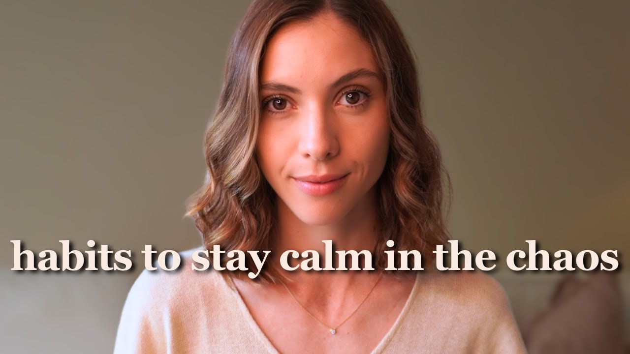 3 Habits That Keep Me As Calm As A Cucumber 😌 - YouTube