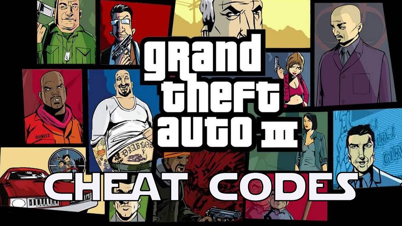 Gta 3 Cheat Codes - YouTube