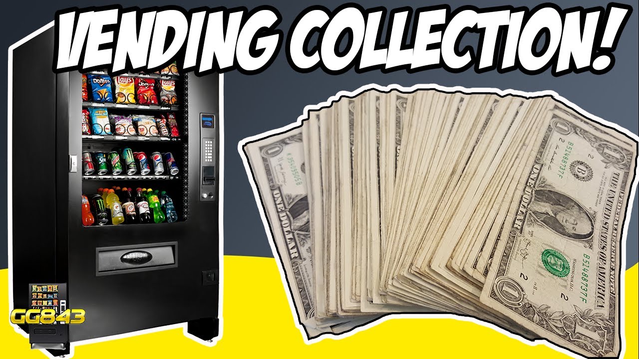 Snack Vending Machine Collection Day At our Brewery Location with a ...
