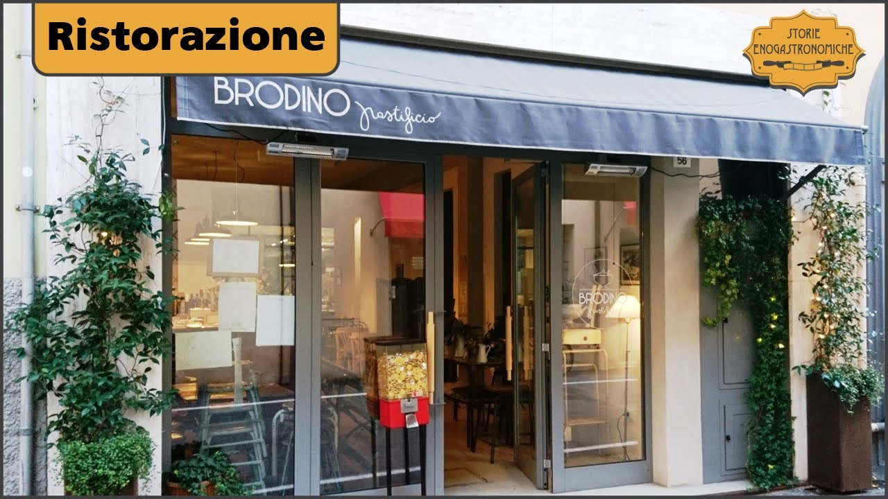 Brodino, pastificio con piccola cucina a Cesena - YouTube
