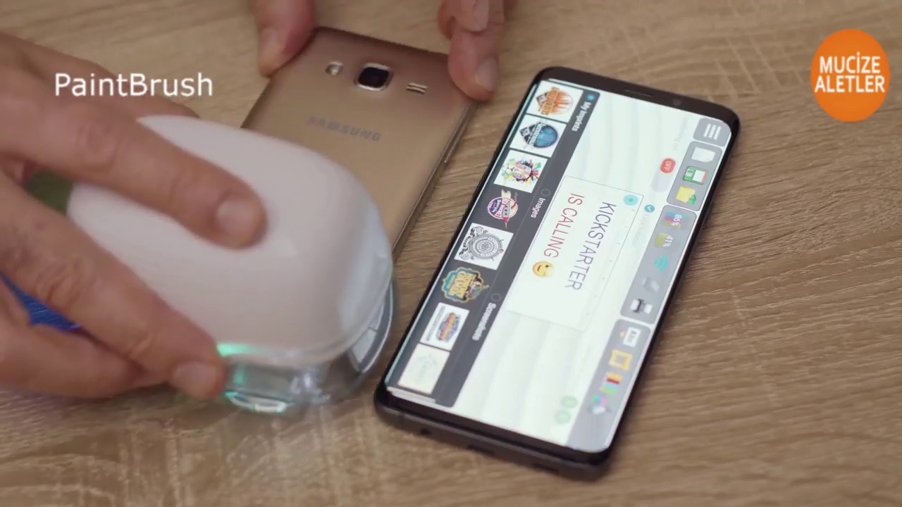 İstediğiniz yüzeye renkli baskı yapabileceğiniz mini printer ...