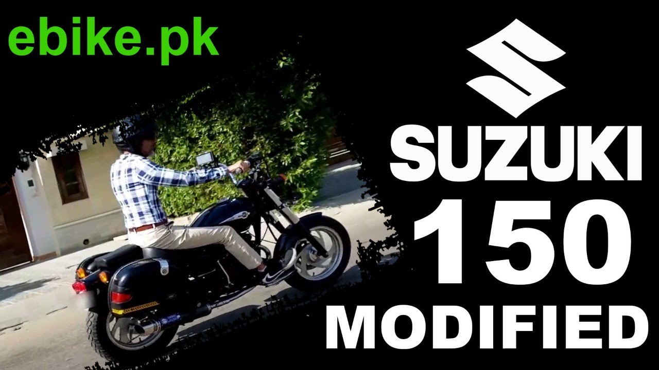 Suzuki GS150 Modified | ebike.pk - YouTube