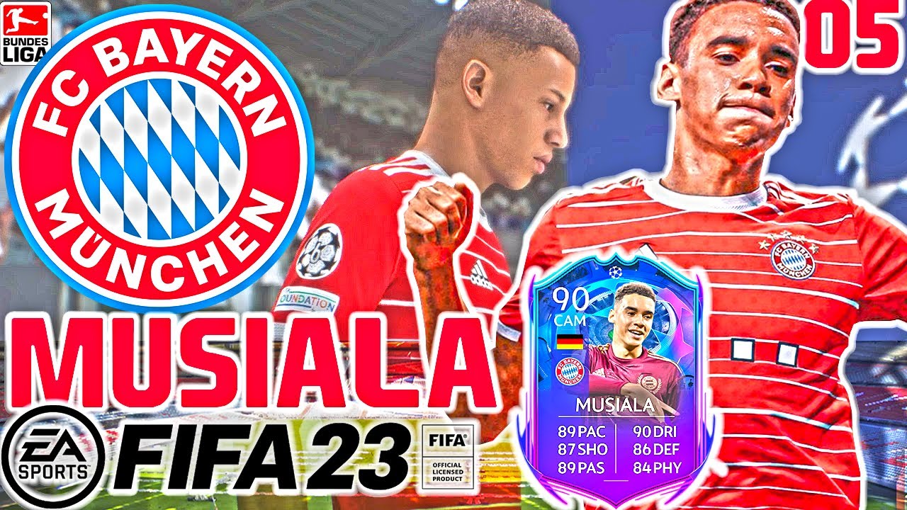 END OF SEASON SHOWDOWN! UCL FINAL!! 🤯 FIFA 23 JAMAL MUSIALA PLAYER ...