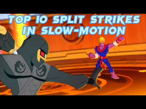 Top 10 Split Strikes in Slow-Motion!👾 - YouTube