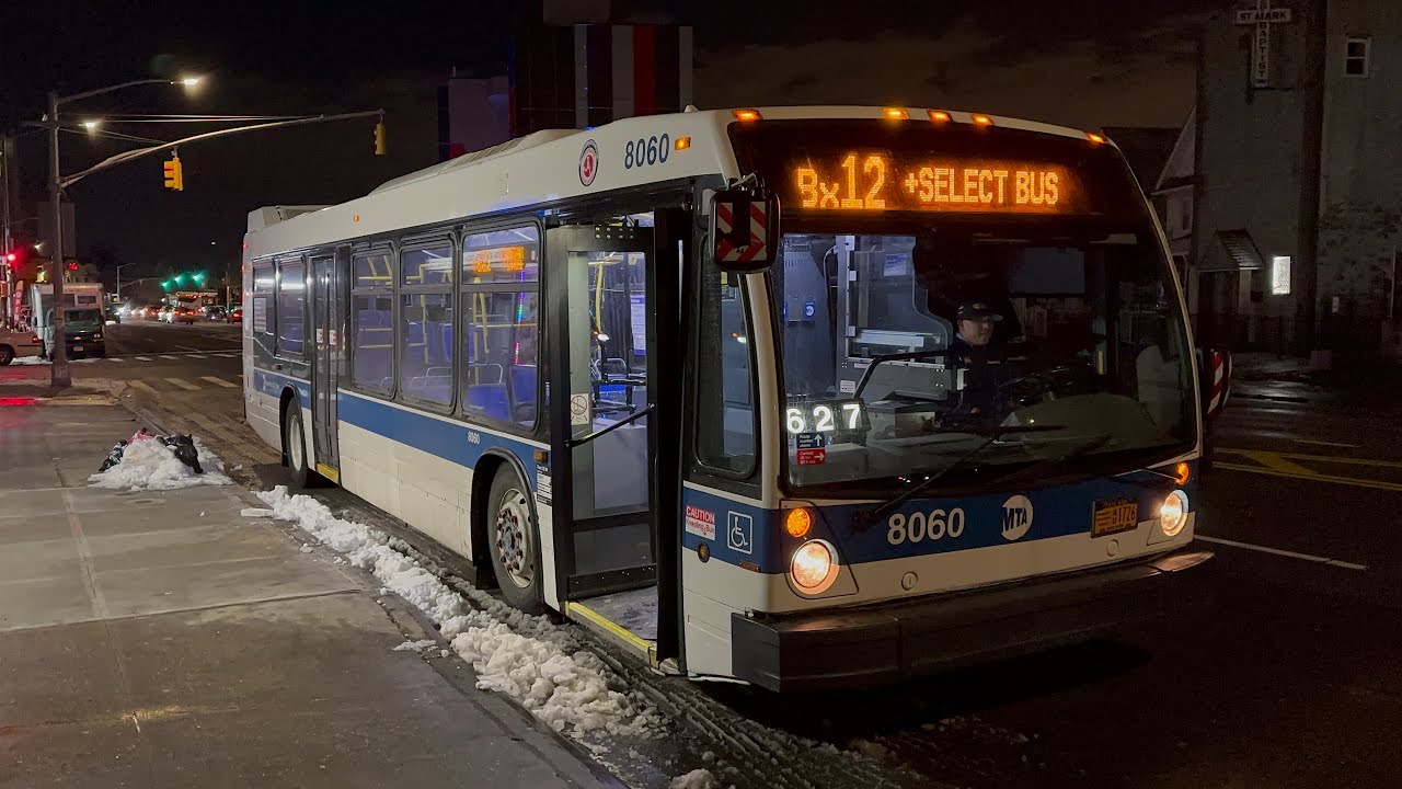 BUS MOVE 2011 LFS #8060 Signed up as Bx12 SBS heading back to Jamaica ...