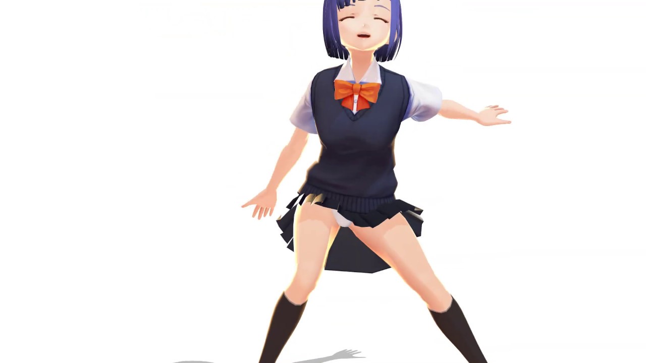 mmd dance vroid - YouTube