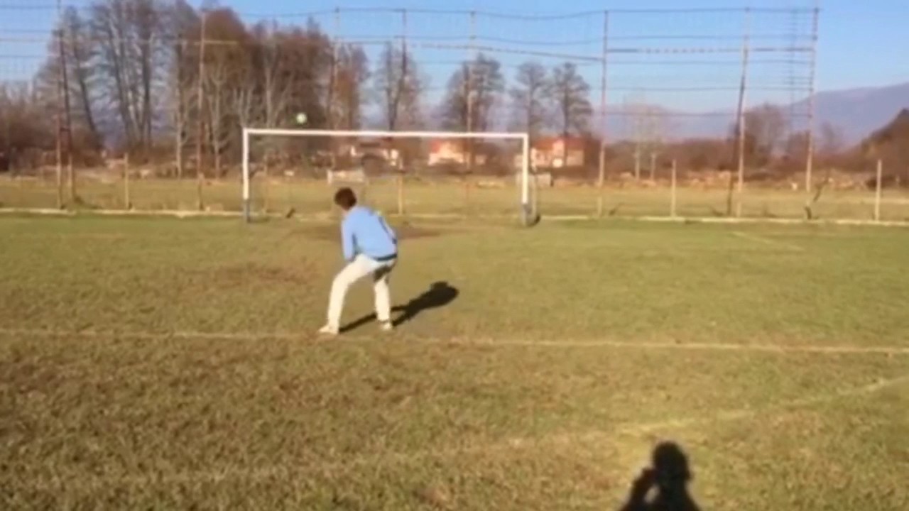 Free Kick Bin Shoot Challenge!!! - YouTube