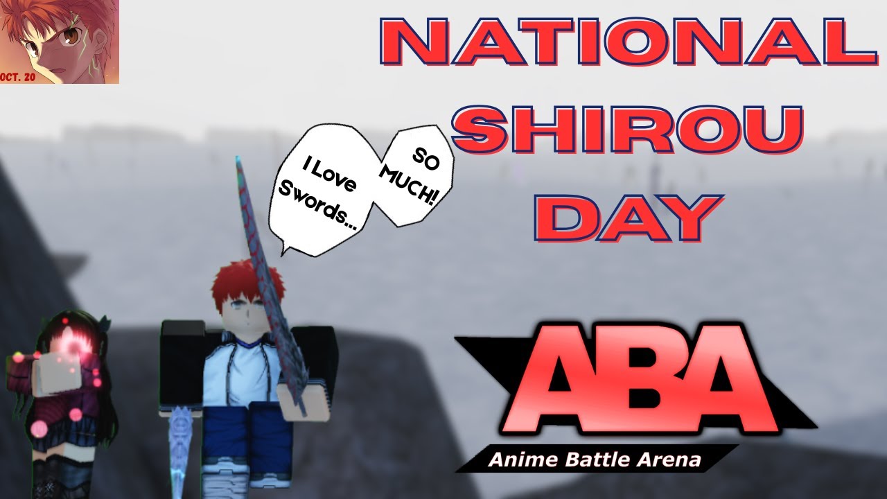 National Shirou Day... ⚔️ | Anime Battle Arena - YouTube