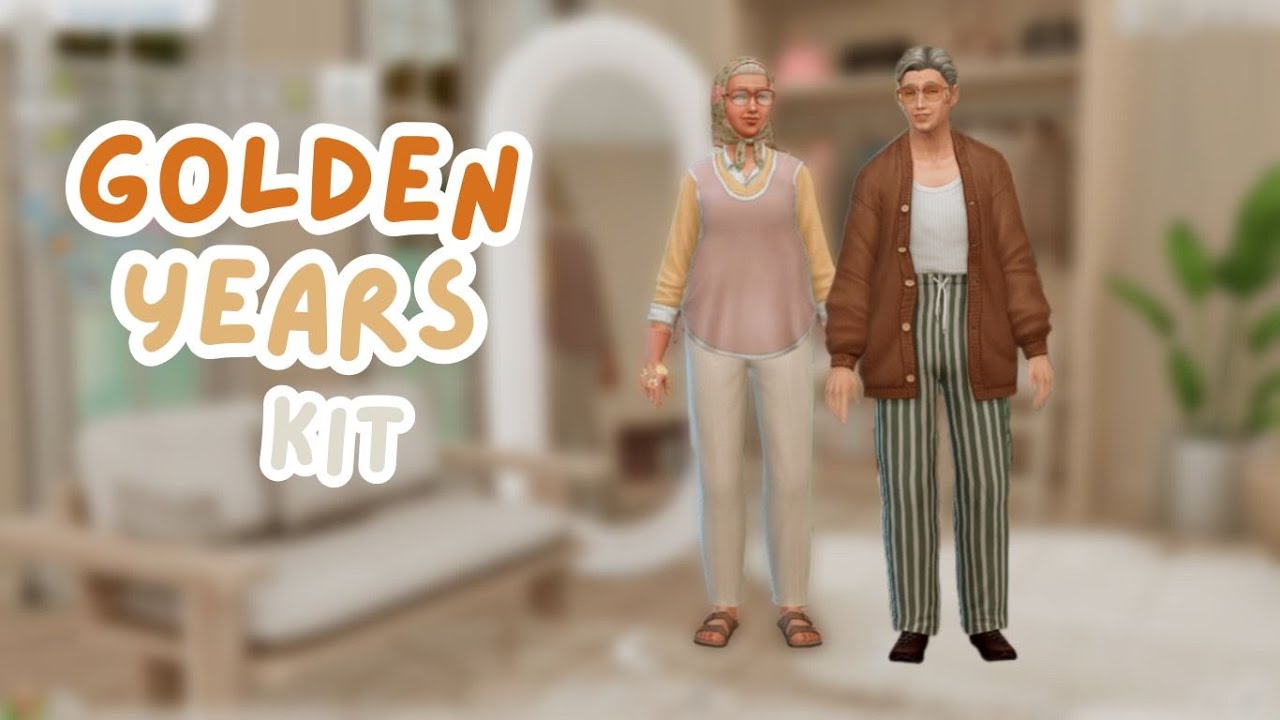 Review Golden Years Kit | The Sims 4 - YouTube