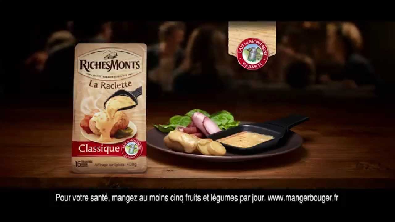 RichesMonts - La raclette classique au lait de montagne - YouTube