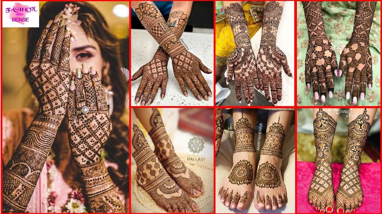 IMPRESSIVELY BEAUTIFUL 💕 BRIDAL MEHNDI DESIGNS 2020 || LATEST BRIDAL ...
