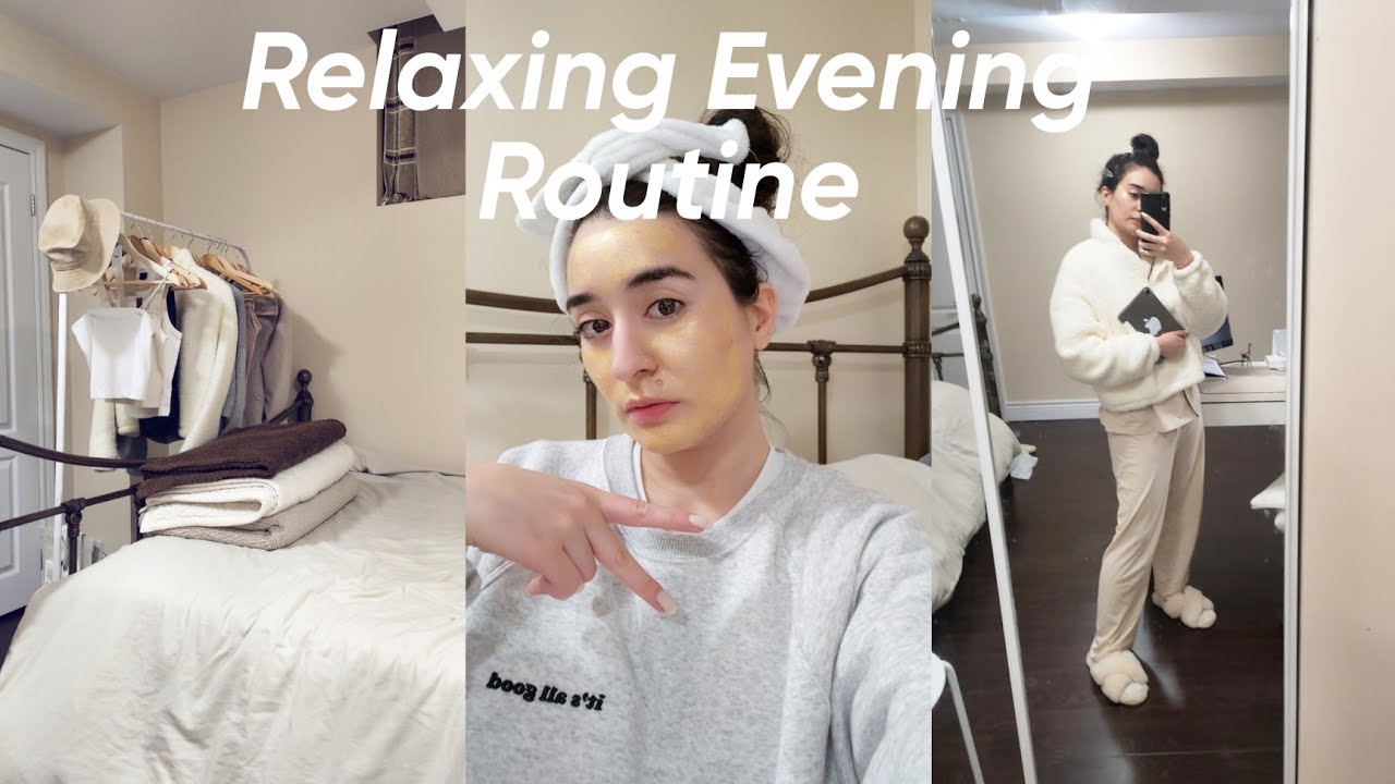 Come *RELAX* after work with me! | *MINIMALIST* Evening Routine - YouTube