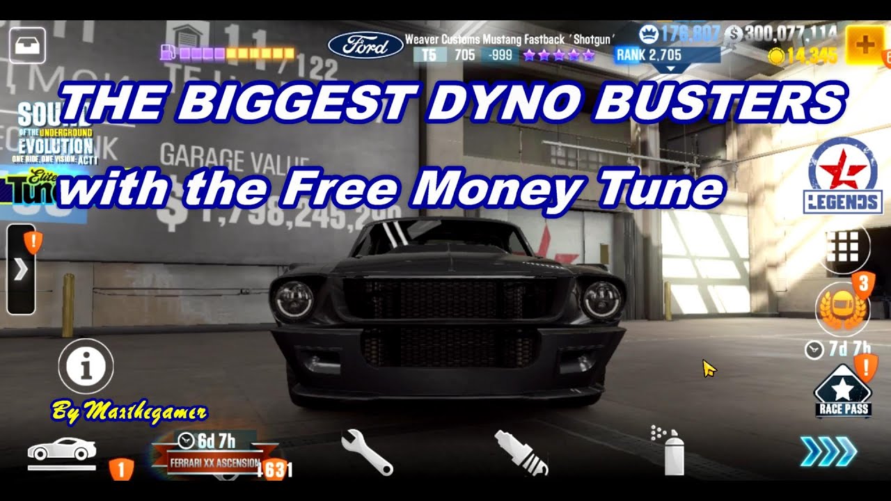 CSR 2 | CSR Racing 2, Biggest Dyno Busters in CSR2, The "Free Money for ...